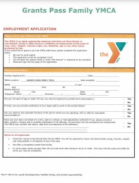 Forms – Grants Pass YMCA